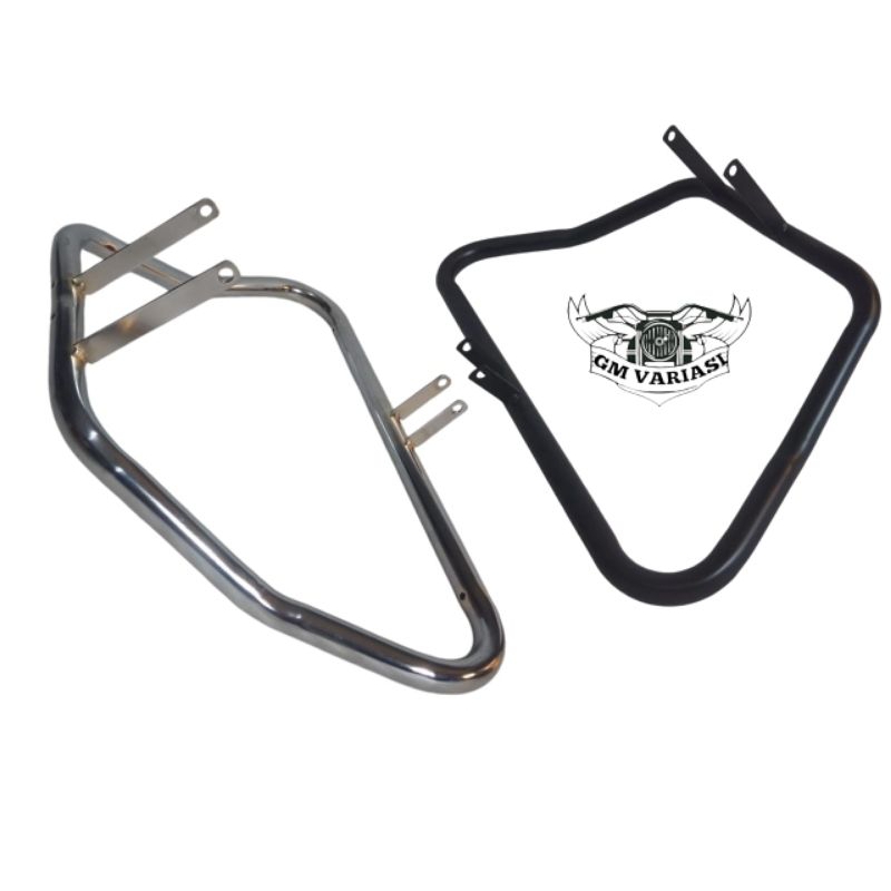 Jual PELINDUNG MESIN W175 ENGINE GUARD KAWASAKI W 175 SE CAFE &TR MODEL ...