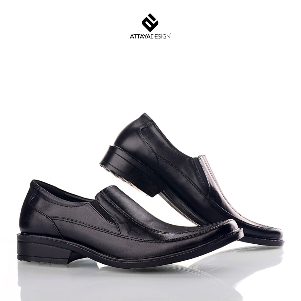 Jual ATTAYA DESIGN Sepatu Pantofel Pria Kulit Asli Formal Pendek Kerja ...