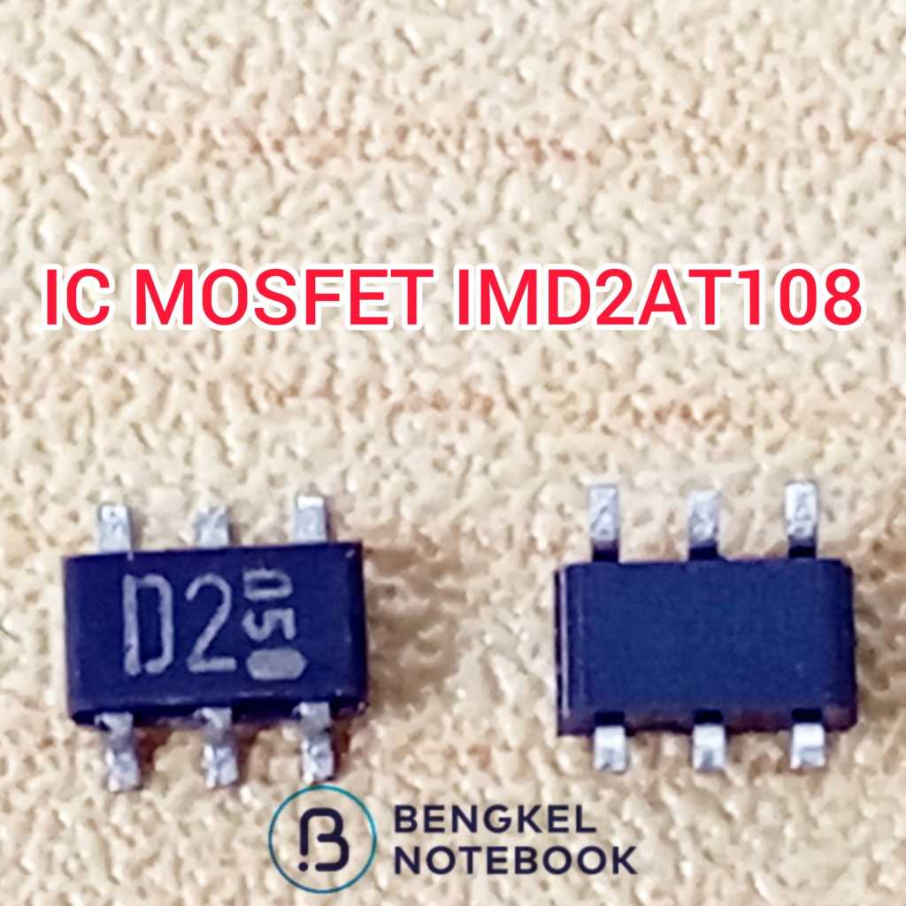 Jual IC MOSFET FET IMD2AT108 IMD2A D2 SOT23-6 Kaki | Shopee Indonesia