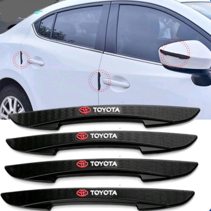 Jual Pelindung Pintu Mobil 4 pcs Door Guard Protection Toyota Mobil ...