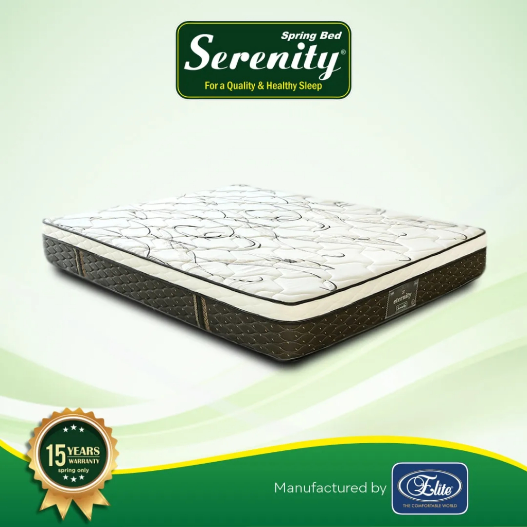 Jual Kasur Springbed Elite Serenity Eternity Back Solution New Edition ...