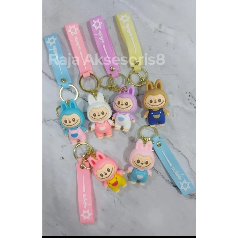 Jual GANTUNGAN SQUISHY LABUBU / KEYCHAIN LABUBU SUPER GEMAS | Shopee ...