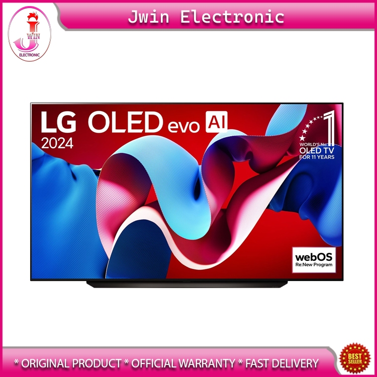 Jual LG OLED83C4PSA Smart TV 4K LG OLED evo AI C4 83 Inci OLED83C4 ...