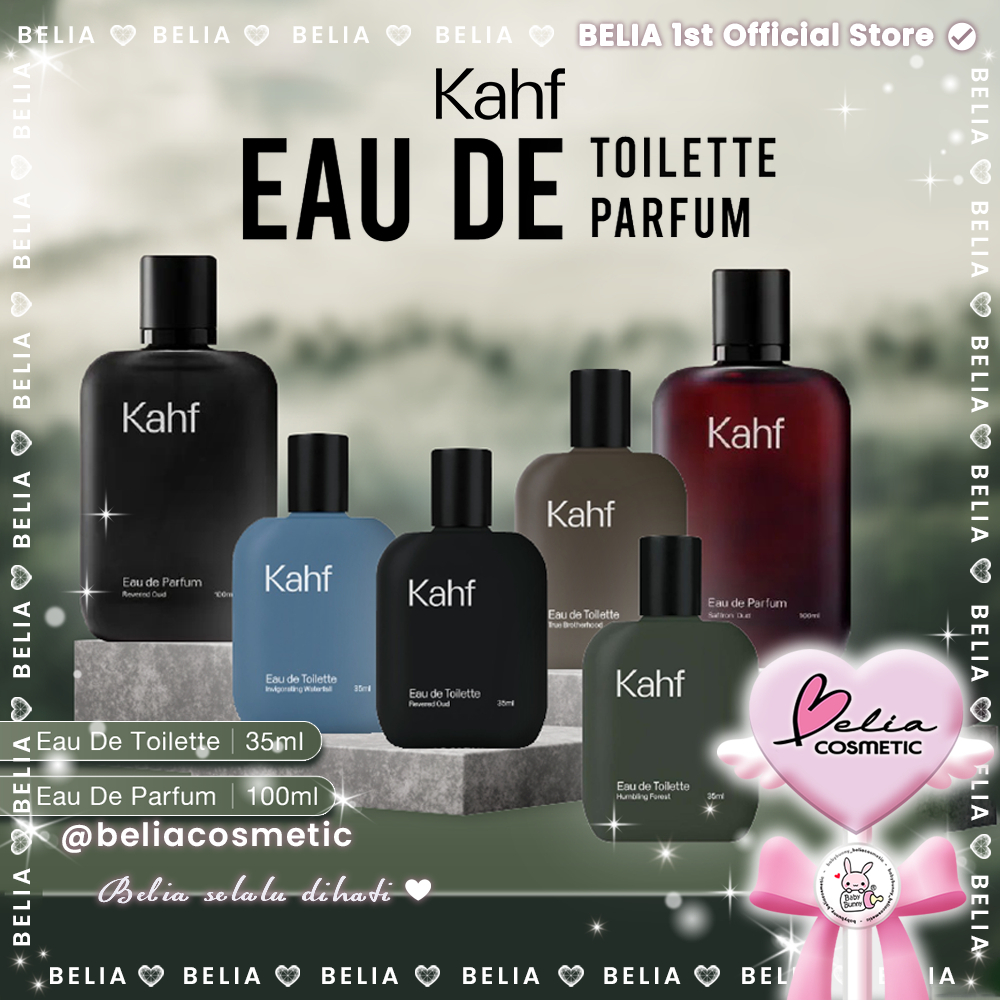 Jual [ BELIA ] KAHF Eau de Toilette & Eau de Parfum | Parfum Laki-laki ...