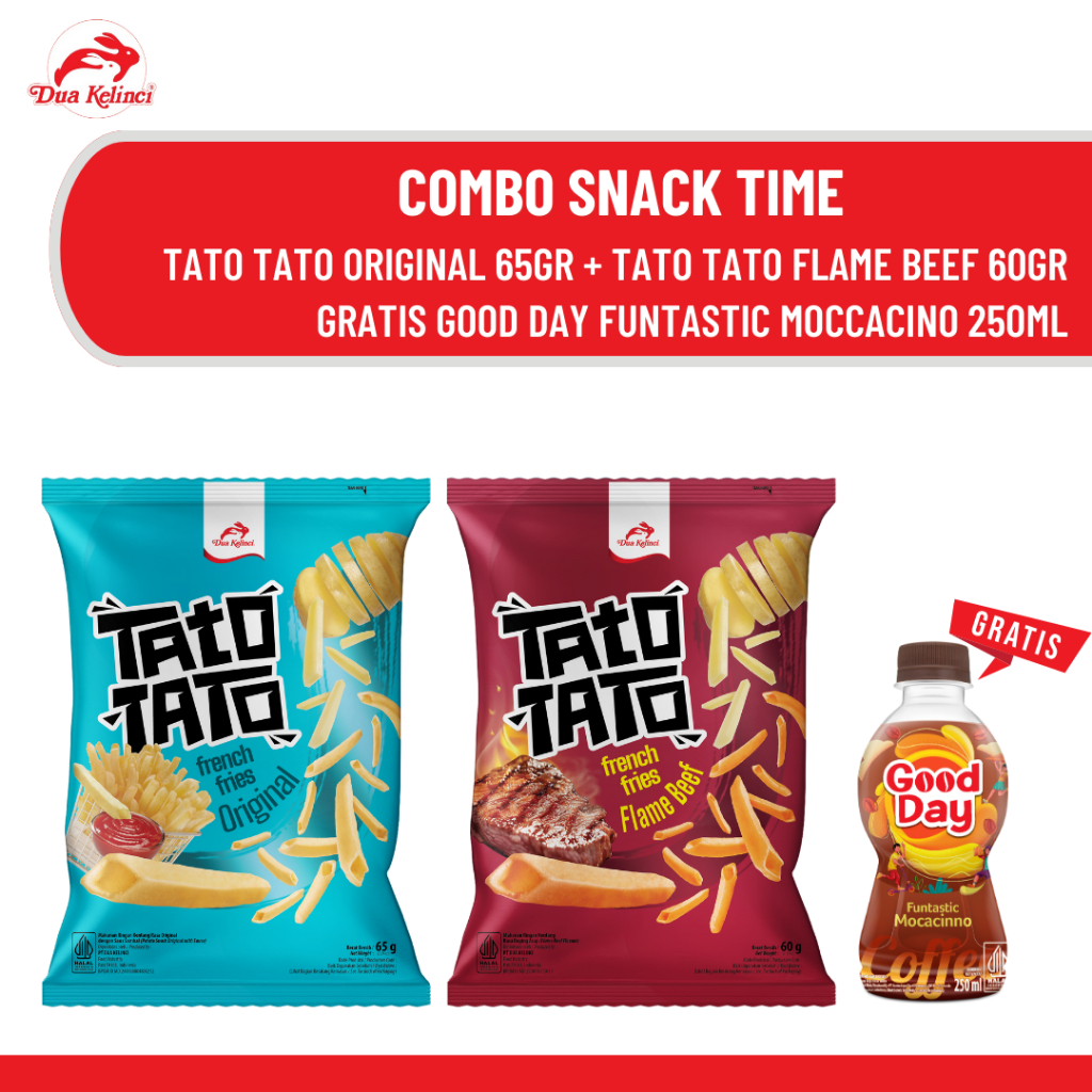 Jual COMBO SNACK TIME - TATO TATO X GOOD DAY | Shopee Indonesia