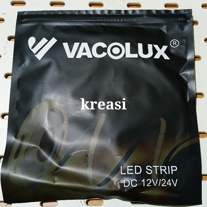 Jual VACOLUX LAMPU LED STRIPS DC12V 2835 3000K 5M IP20 - WARM WHITE ...
