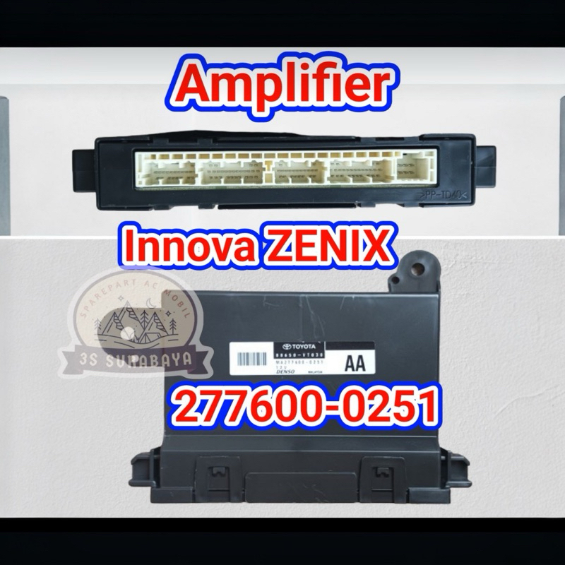 Jual Ampli Amply Amplifier Innova Zenix Toyota Asli Original AC MOBIL ...