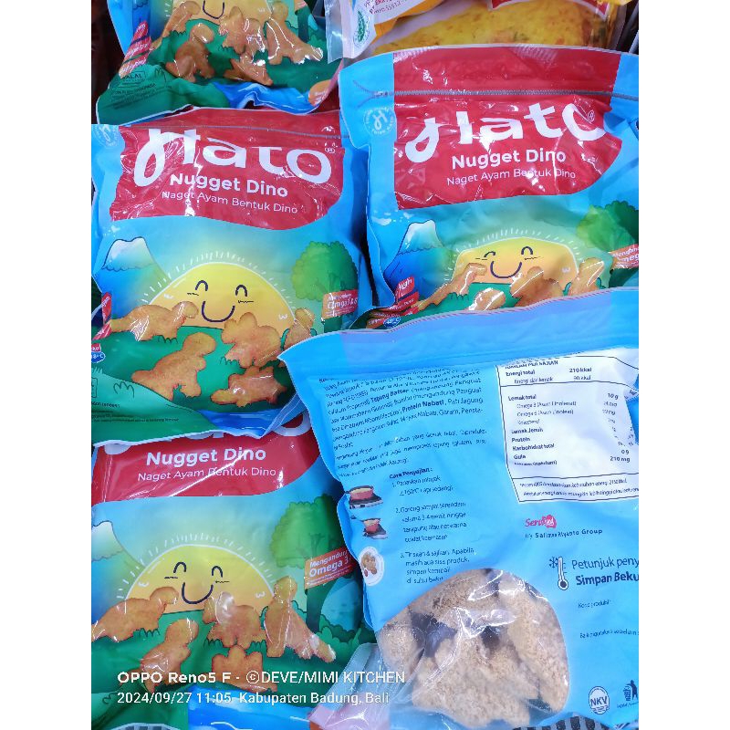 Jual Hato Chicken Nugget DINO 500GR | Shopee Indonesia