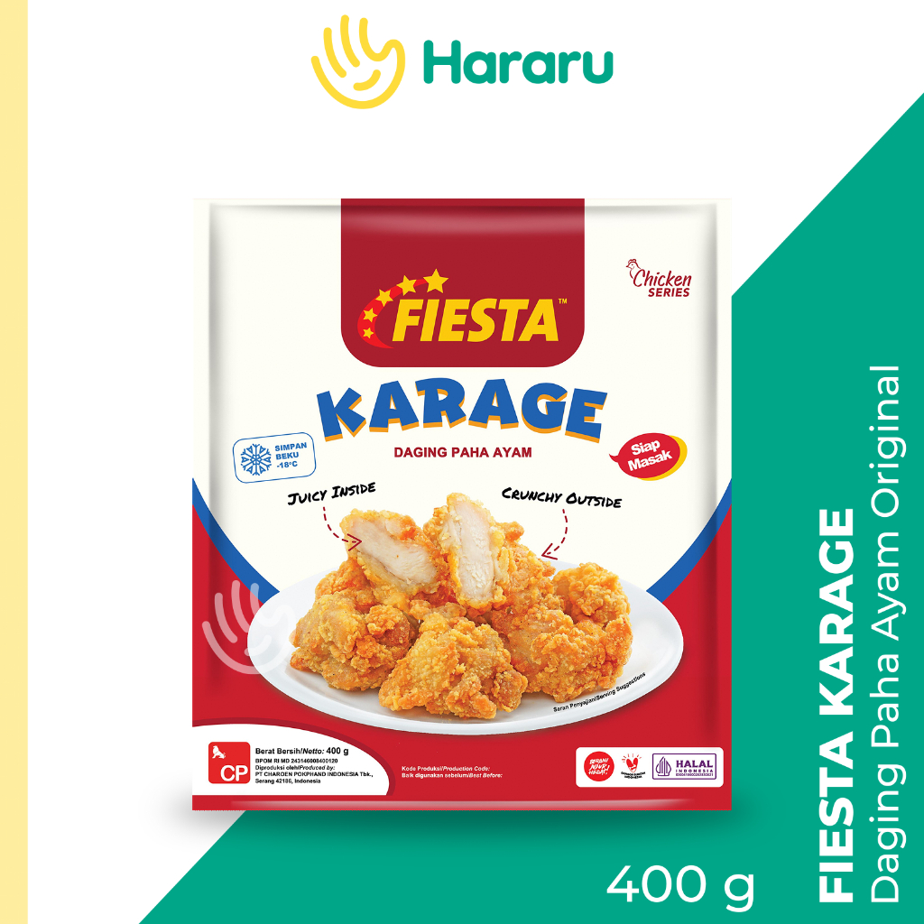 Jual FIESTA Chicken Karage Daging Paha Ayam Karaage Original 400 gram ...