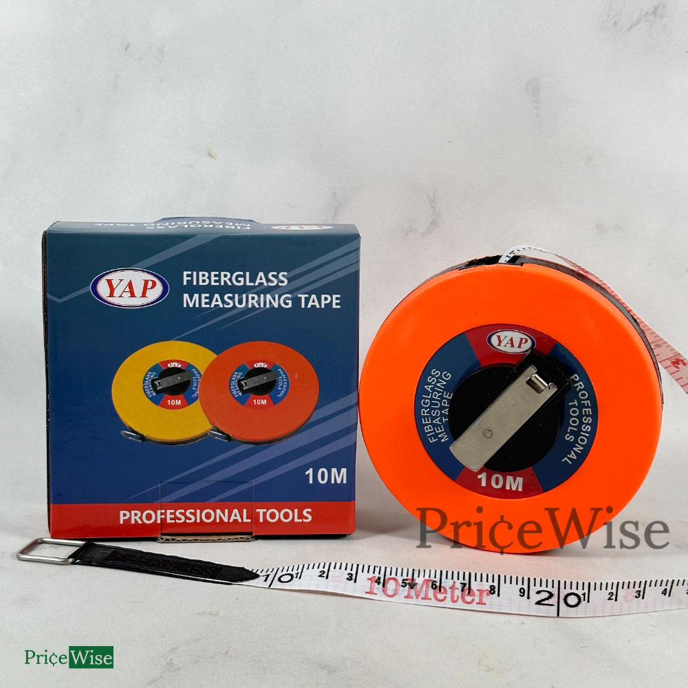 Jual Meteran Gulung Kain 10 m YAP / Fiberglass Measuring Tape / Roll ...