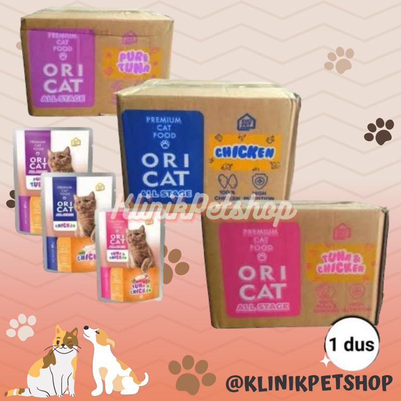 Jual 1 DUS ORICAT POUCH ISI 24PCS - ORI CAT POUCH | Shopee Indonesia