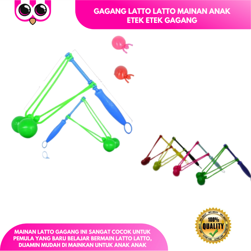 Jual GAGANG LATTO LATTO MAINAN ANAK ETEK ETEK GAGANG VIRAL MATIC ...
