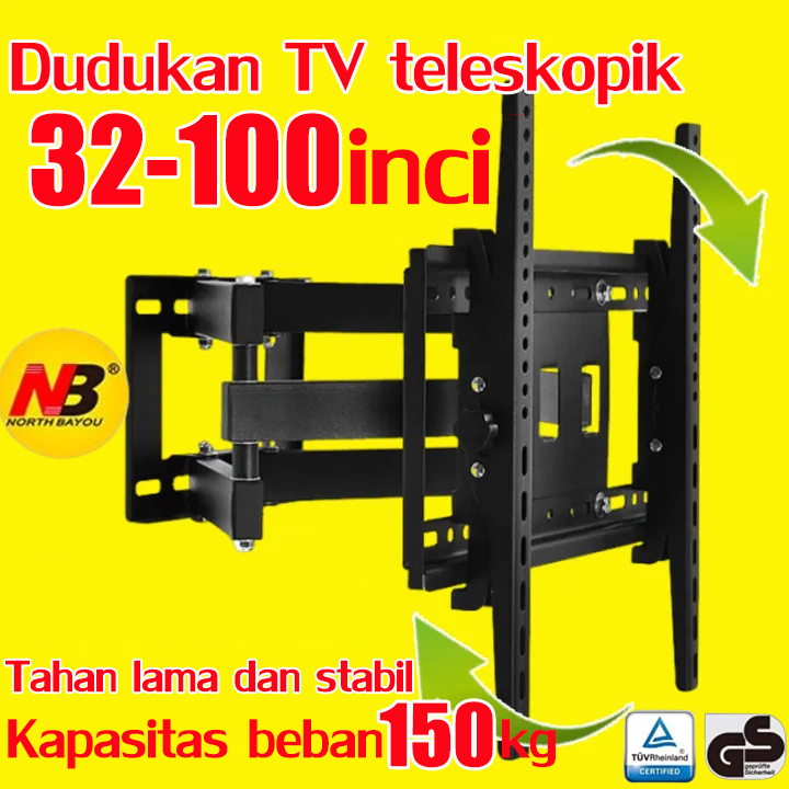 Jual FREE GIFT!! Bracket Tv LED 32-120 Inch Universal Smart TV Digital ...