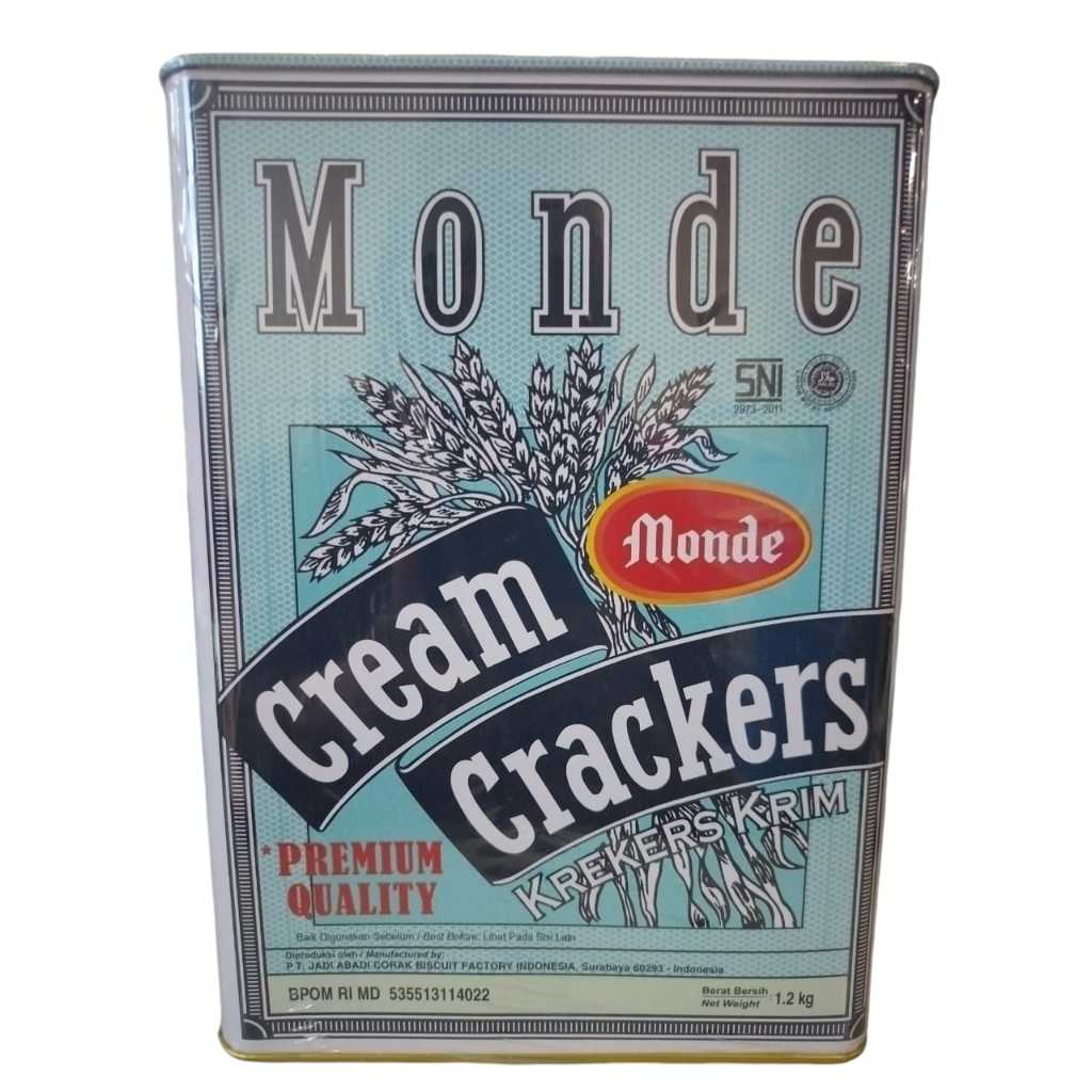 Jual Monde Cream Crackers 1.2kg | Shopee Indonesia