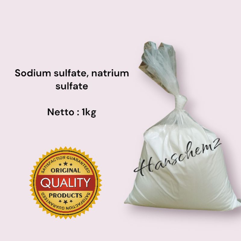 Jual sodium sulfate, natrium sulfate@1kg | Shopee Indonesia