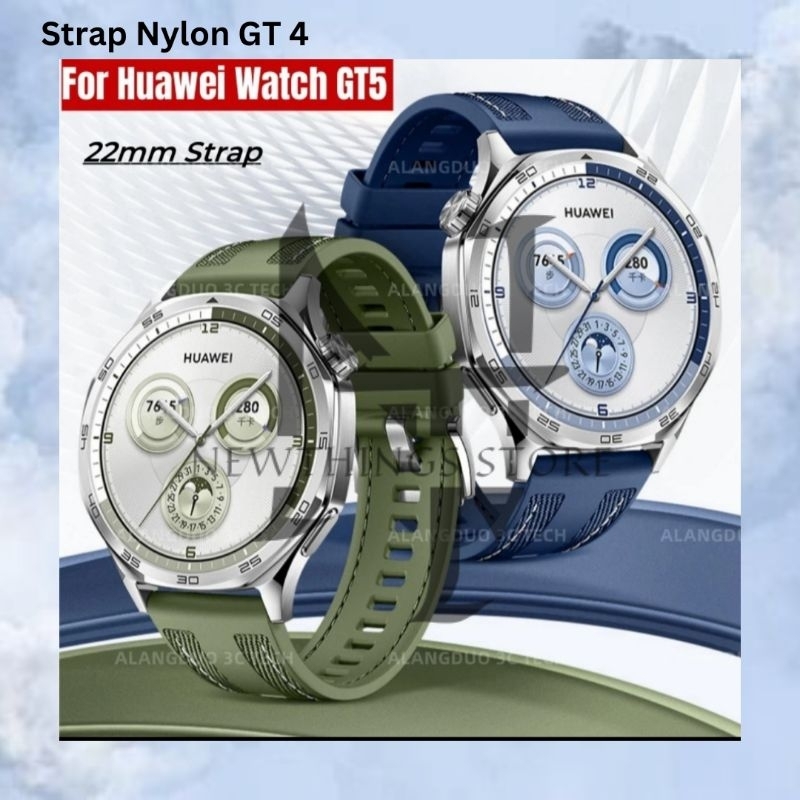 Jual STRAP TALI JAM NYLON GT FOR HUAWEI WATCH GT5 GT 5 46MM / 5 PRO ...