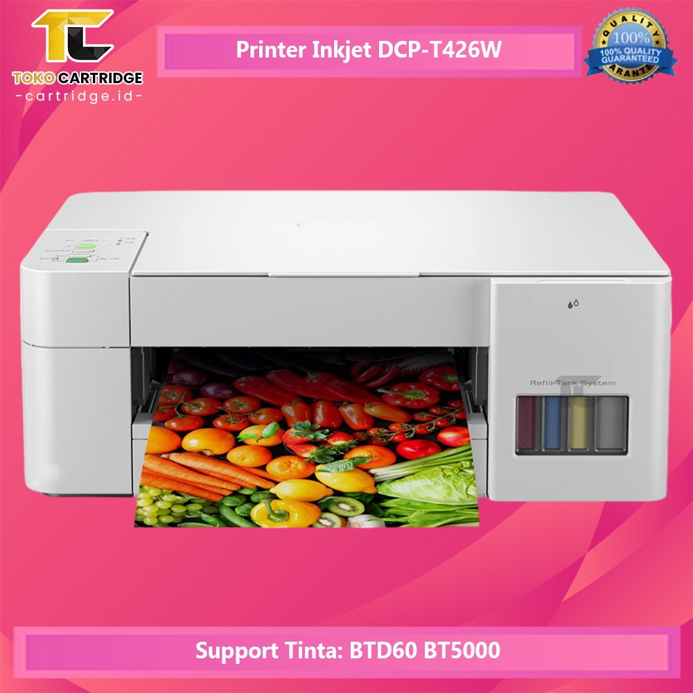 Jual Printer Brother DCP-T426W T426W Refill Tank Wireless All-In-One (Print, Scan, Copy & WiFi ...