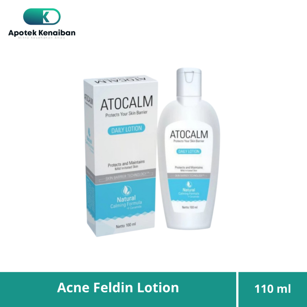 Jual ATOCALM DAILY LOTION 100 ML / PELEMBAB KULIT KERING DAN SENSITIF ...