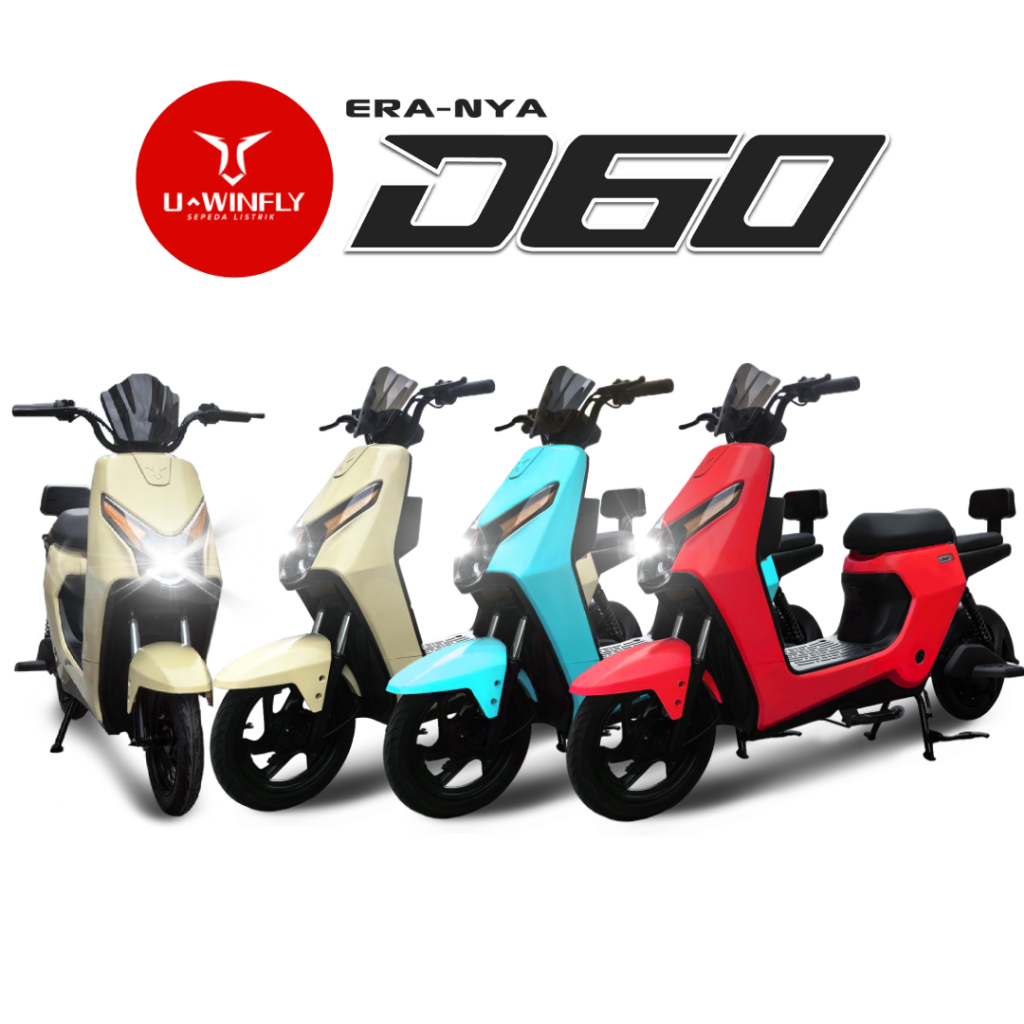 Jual Sepeda Listrik Uwinfly D60 & D60 ADV Garansi Resmi | Shopee Indonesia