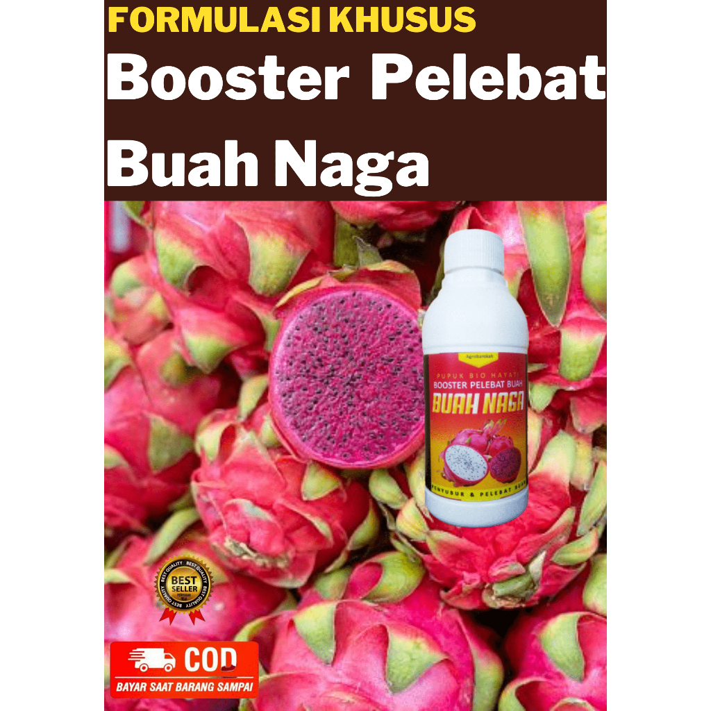 Jual Pupuk Buah Naga Cepat Berbuah / Pupuk Organik Pelebat Buah Naga Booster Pemacu Perangsang ...