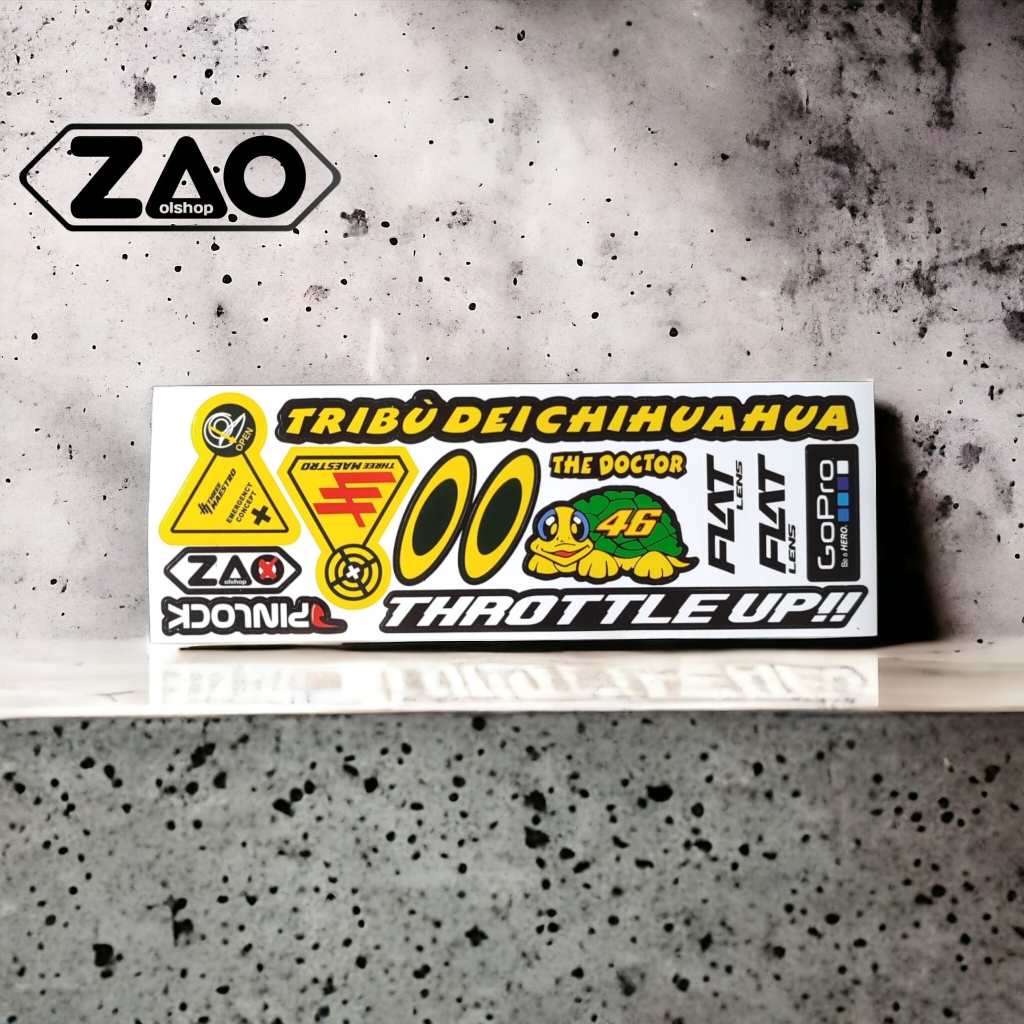 Jual Sticker Kaca Helm Visor Helmet murah TRIBUDEICHIHUAHUA TM A ...