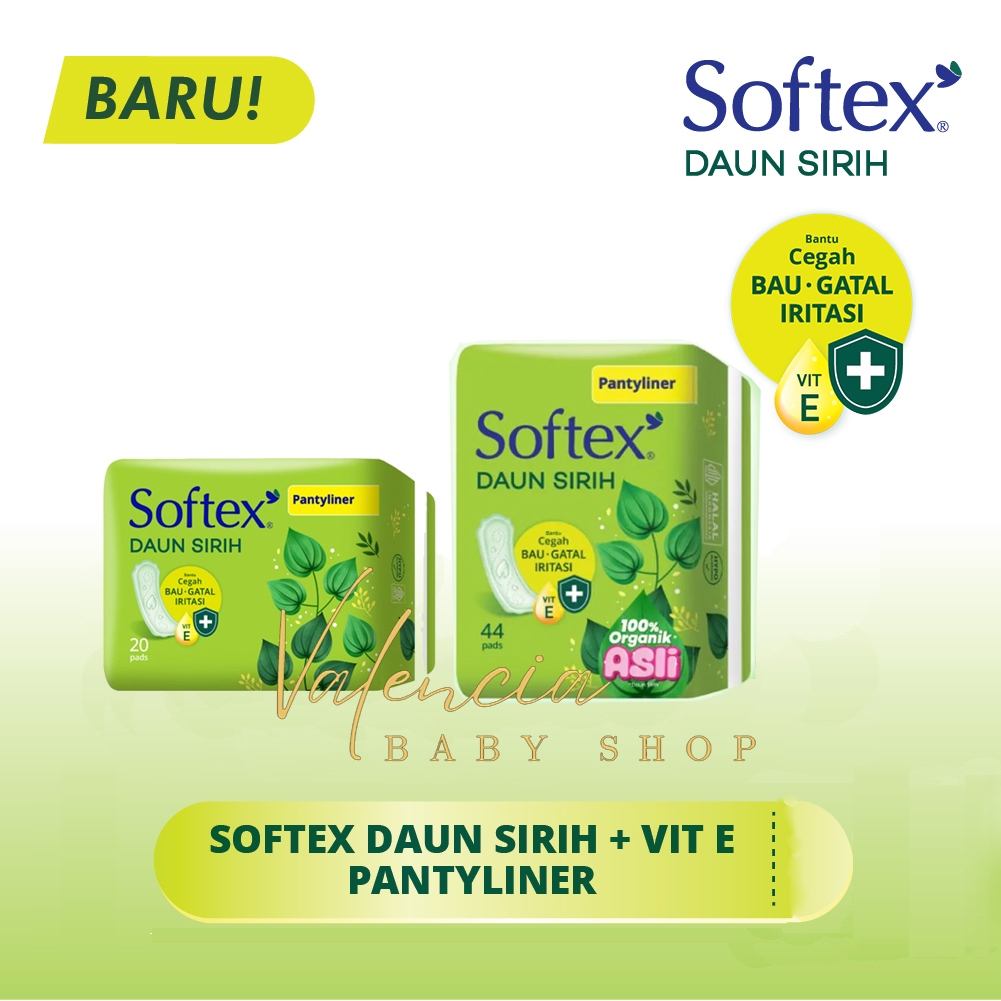 Jual Pantyliner Softex Daun Sirih 20s/44s | Shopee Indonesia