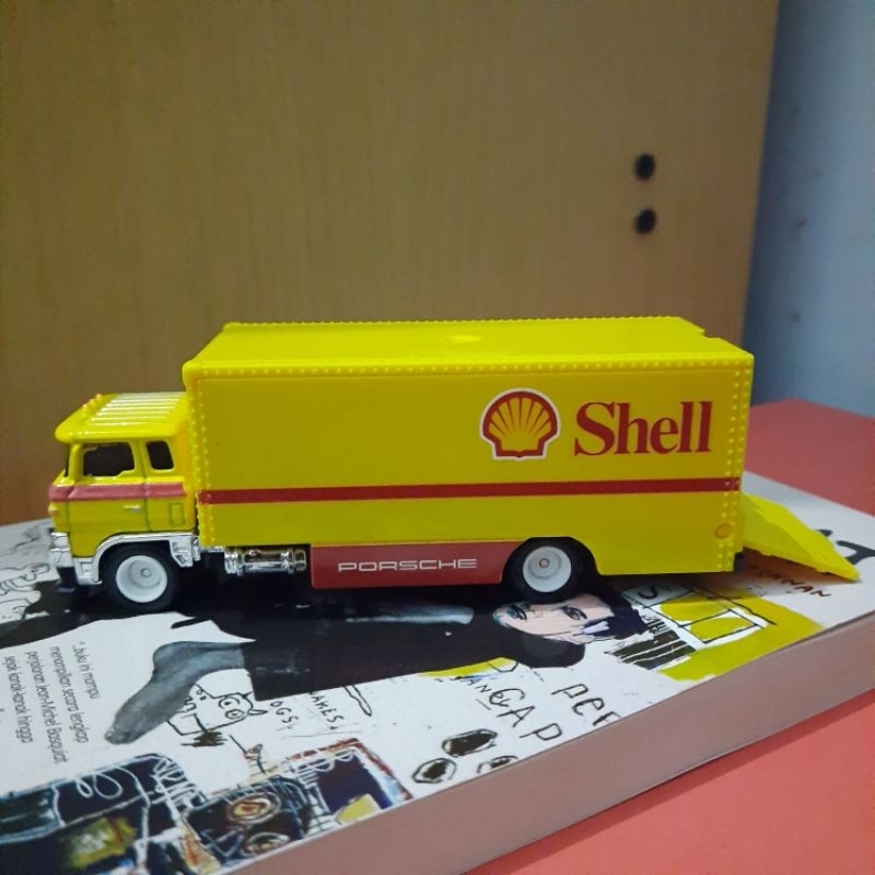 Jual Hot Wheels - Truk Transport Shell Kuning (Loose) | Shopee Indonesia