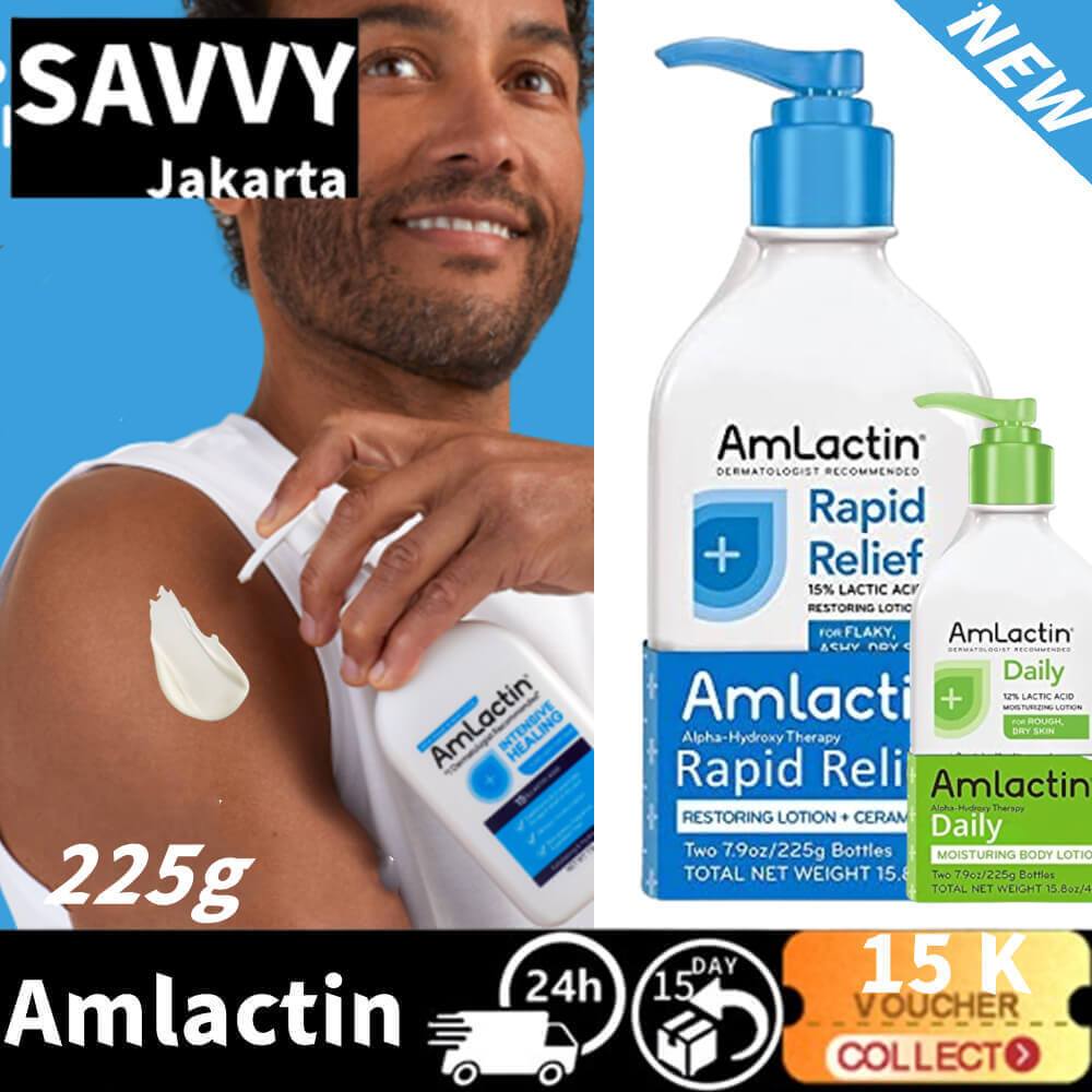 Jual Amlactin Rapid Relief 15% Lactic Acid Restoring Lotion 225gr ...