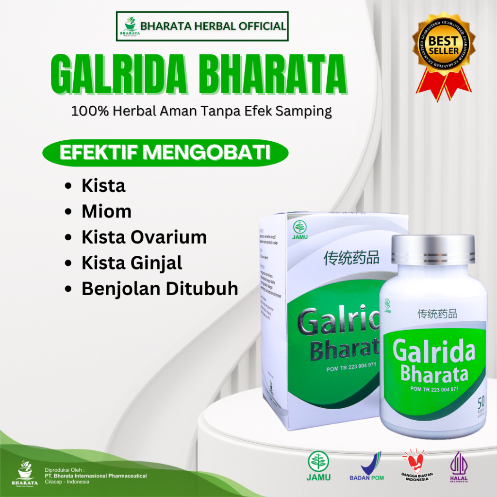Jual Galrida Bharata - Obat Herbal Kista - Obat Herbal Miom - Kista Ginjal - Kista Ovarium ...