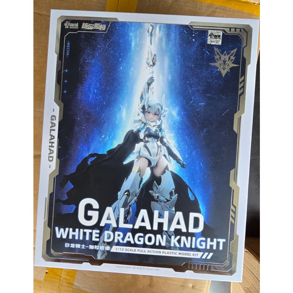 Jual 1/12 Galahad White Dragon Knight Animester Model Kit | Shopee ...