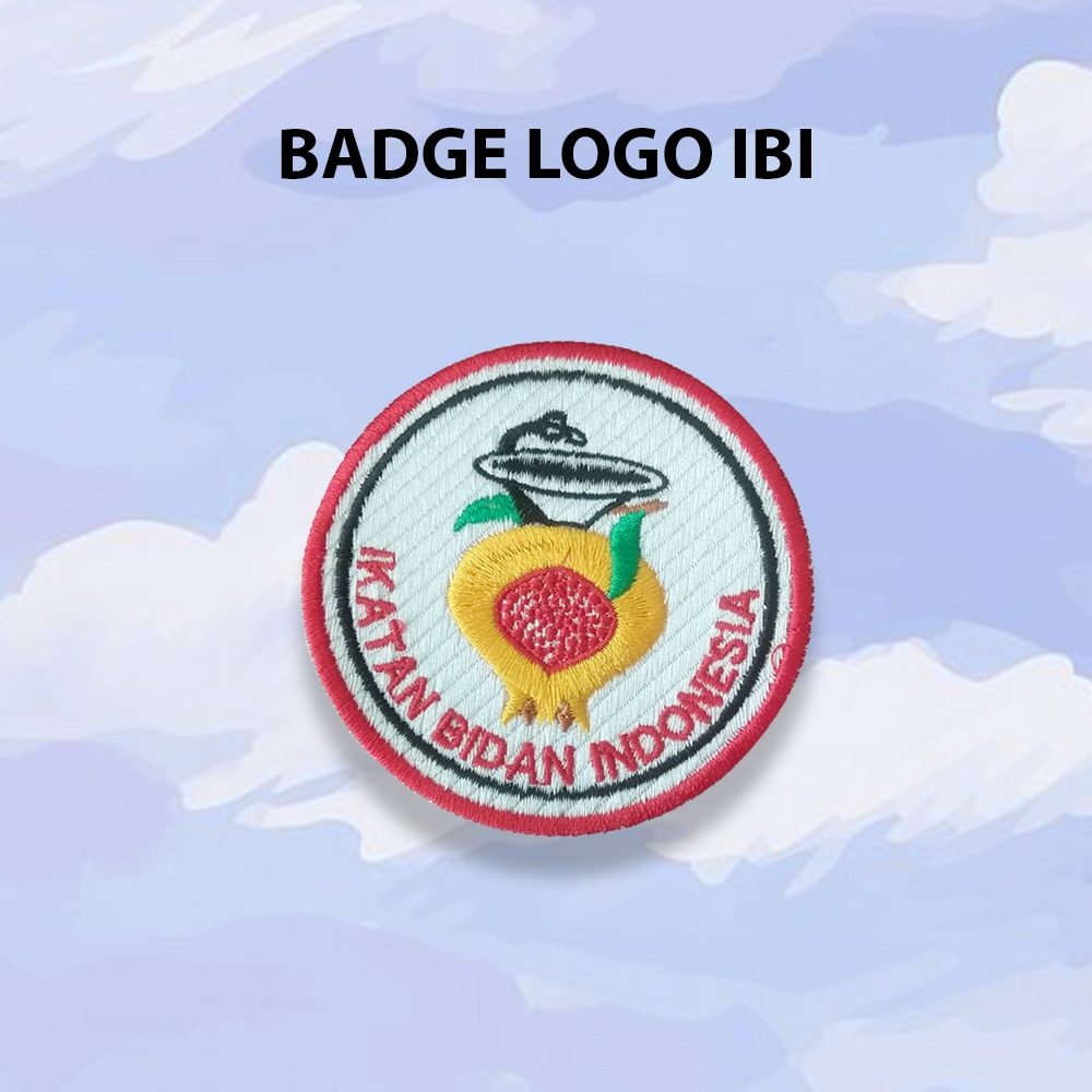 Jual Badge IBI (Ikatan Bidan Indonesia ) / Bed IBI / Emblem IBI / Logo ...