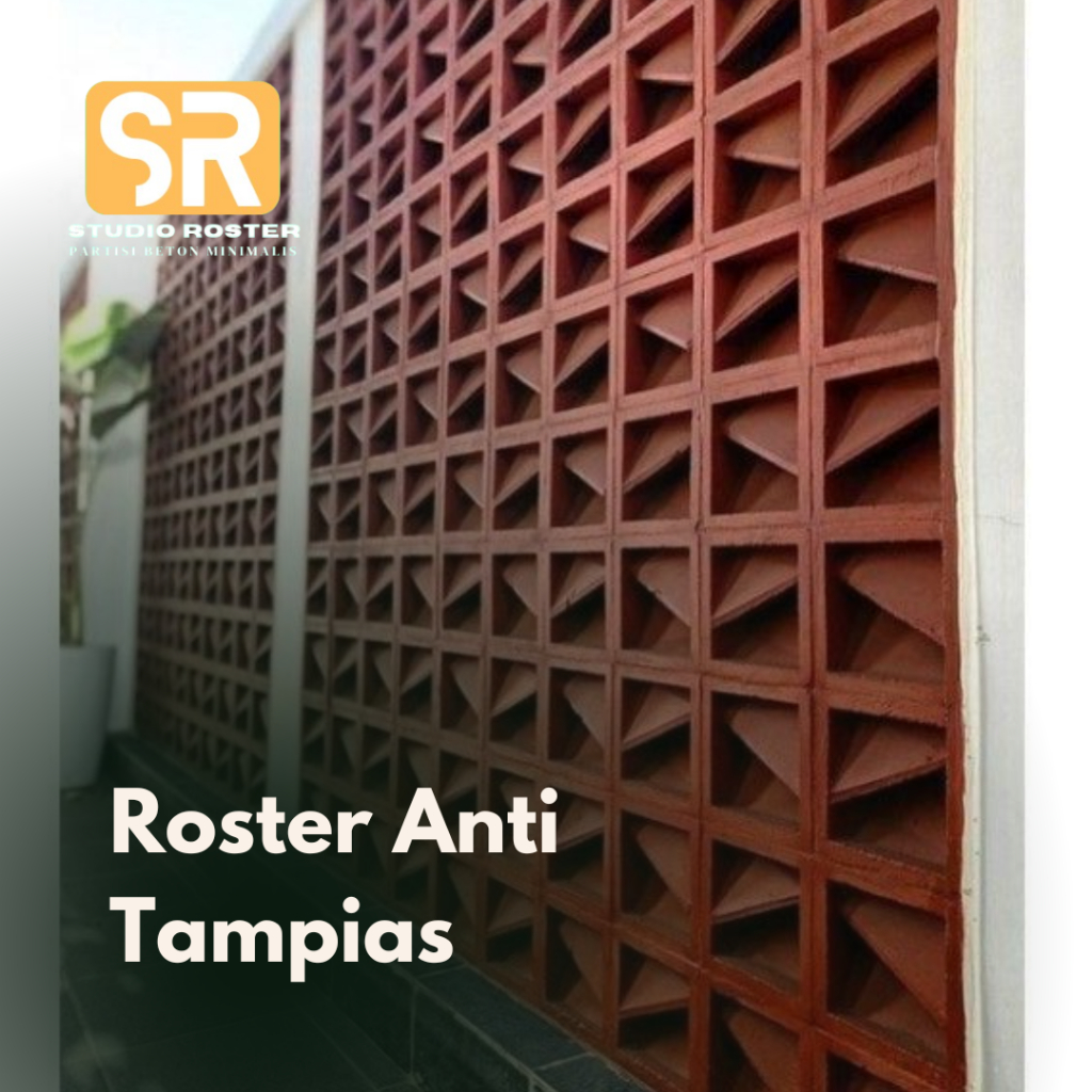 Jual Roster Beton Minimalis | Anti Tampias | Modern | Shopee Indonesia