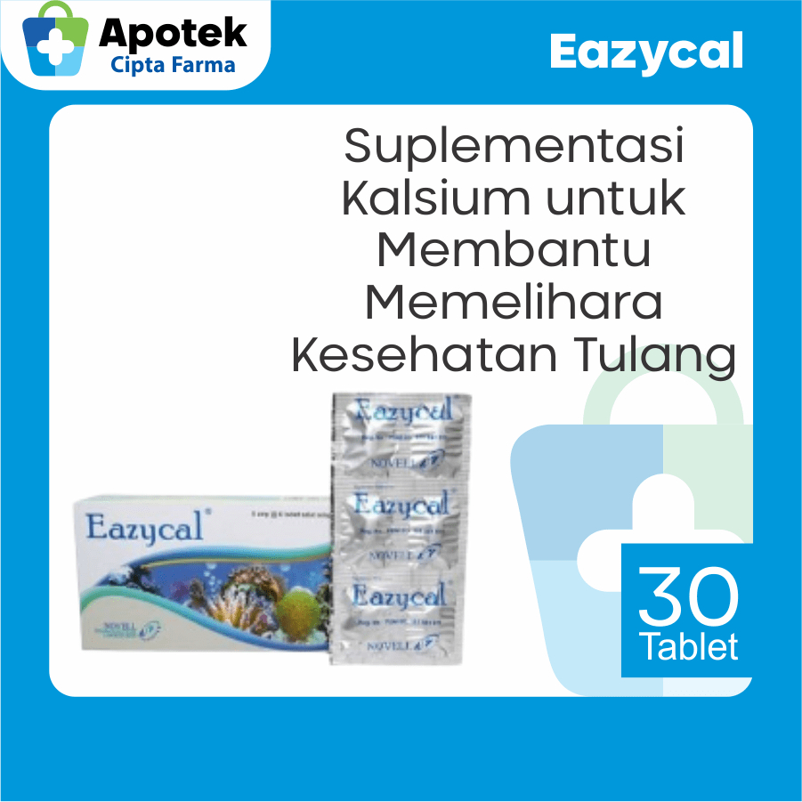 Jual Eazycal Easycal Eazycall Ibu Hamil Vitamin Kalsium Untuk Ibu Hamil dan Ibu Menyusui ...