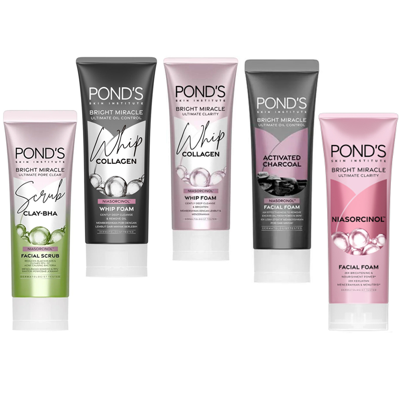 Jual POND PENCUCI MUKA FACIAL FOAM MUKA SEMAKIN GLOWWING 100 ML ...