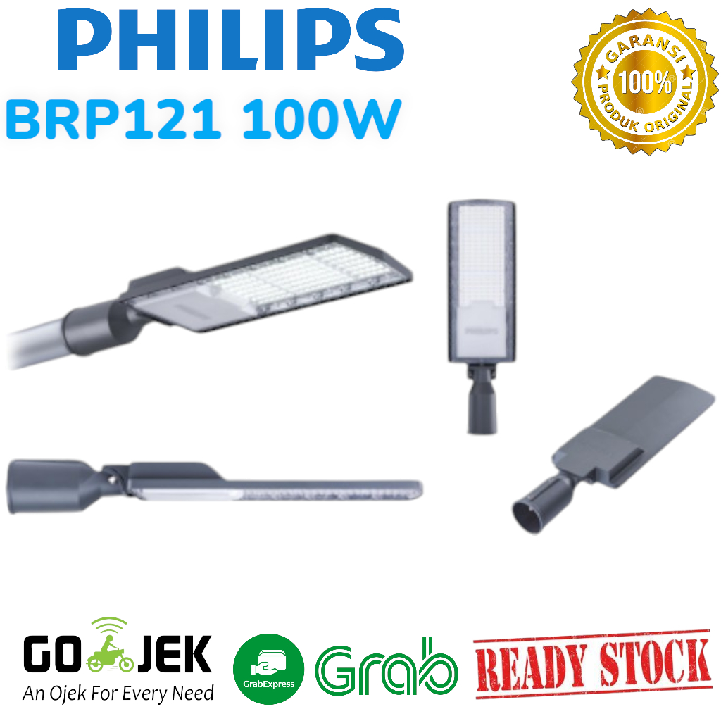 Jual LAMPU JALAN PHILIPS BRP121 100W - PHILIPS BRP 121 100 WATT 100WATT ...