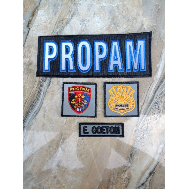 Jual LOGO BORDIR PROPAM | Shopee Indonesia