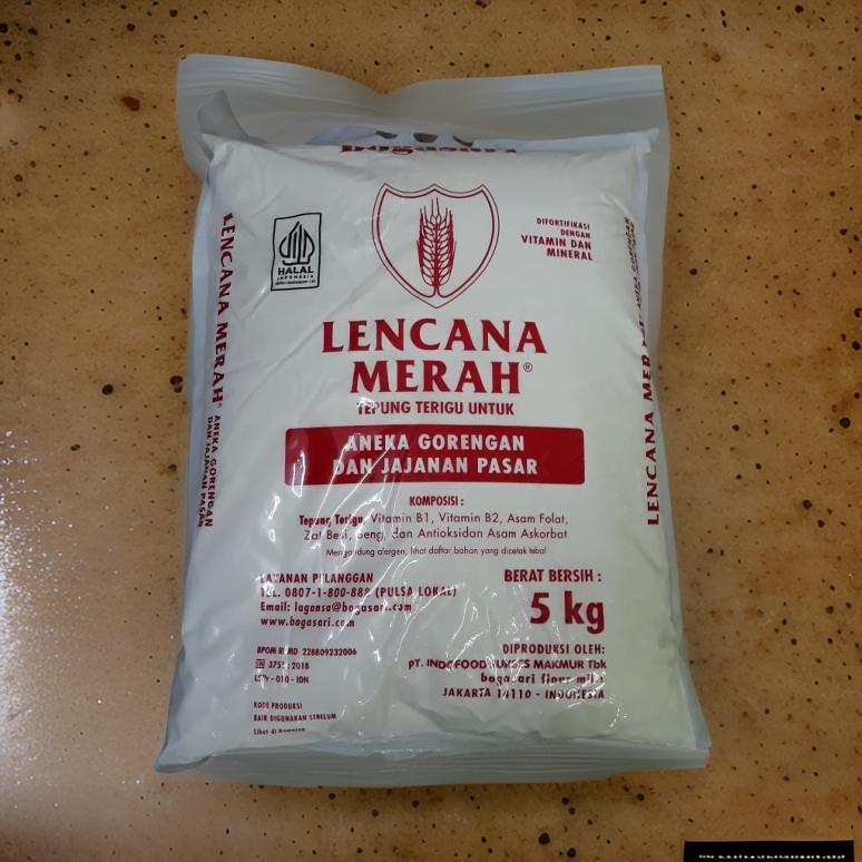 Jual Tepung Lencana Merah 5KG | Shopee Indonesia