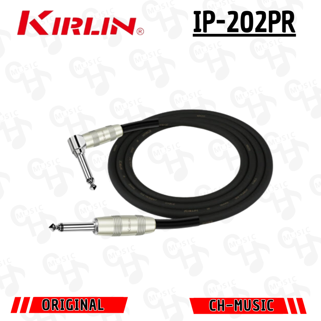 Jual Kirlin IP-202PR Kabel Instrument Ts Mono Jack 1.4" Akai Lurus Akai ...