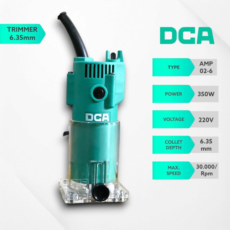 Jual TERJANGKAU!!! DCA AMP02-6 Mesin Trimmer Propil Kayu Router DCA ...