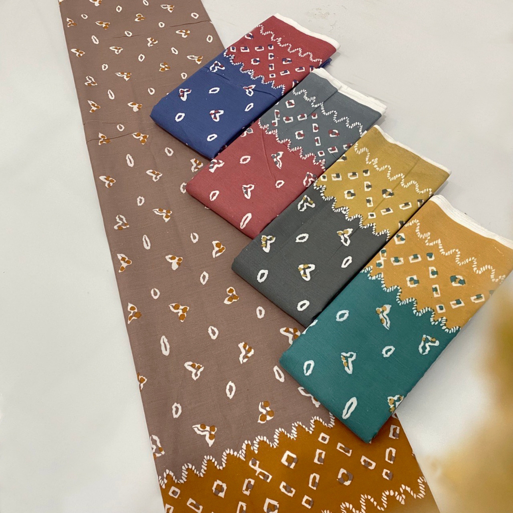 Jual Kain Batik Printing Pekalongan Motif jumputan trr baru Katun ...