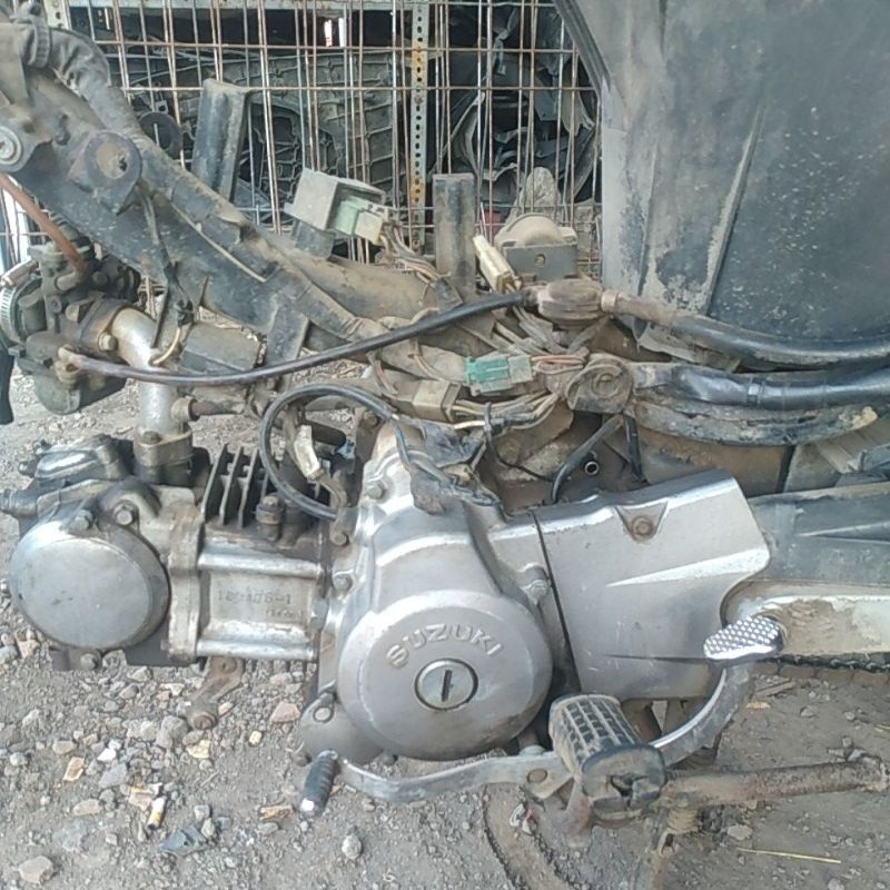 Jual MESIN UTUH NYALA NORMAL SET PENGAPIAN ORI DAN KARBU SUZUKI SHOGUN ...