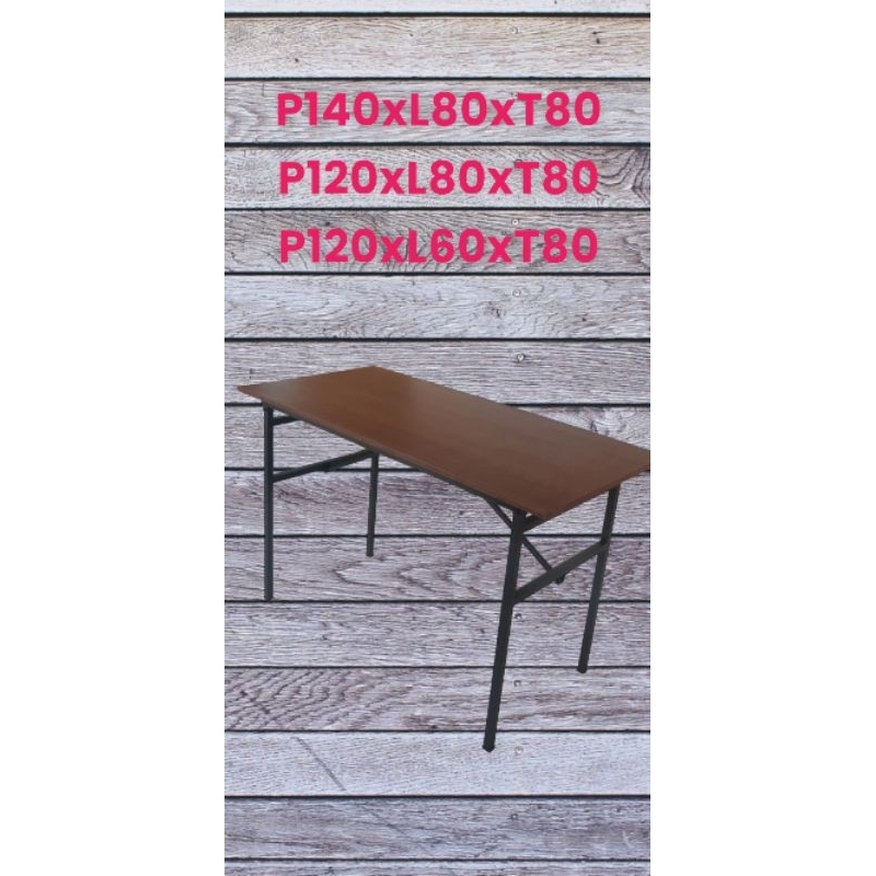 Jual meja lipat besar P140xL80 HPL serat kayu gigh quality | Shopee ...