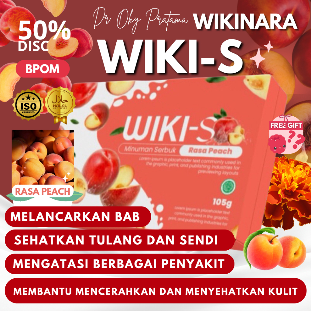 Jual Wiki S Wikinara Minuman Kesehatan By dr Oky Pratama Untuk Diet Dan ...