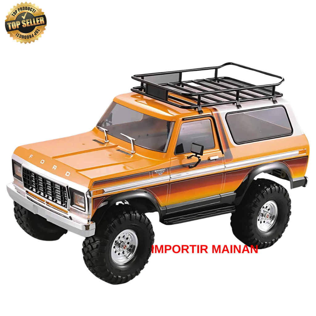 Jual FORD BRONCO hard plastic body shell rc 1:10 313mm WB SCX10 TRAXXAS ...