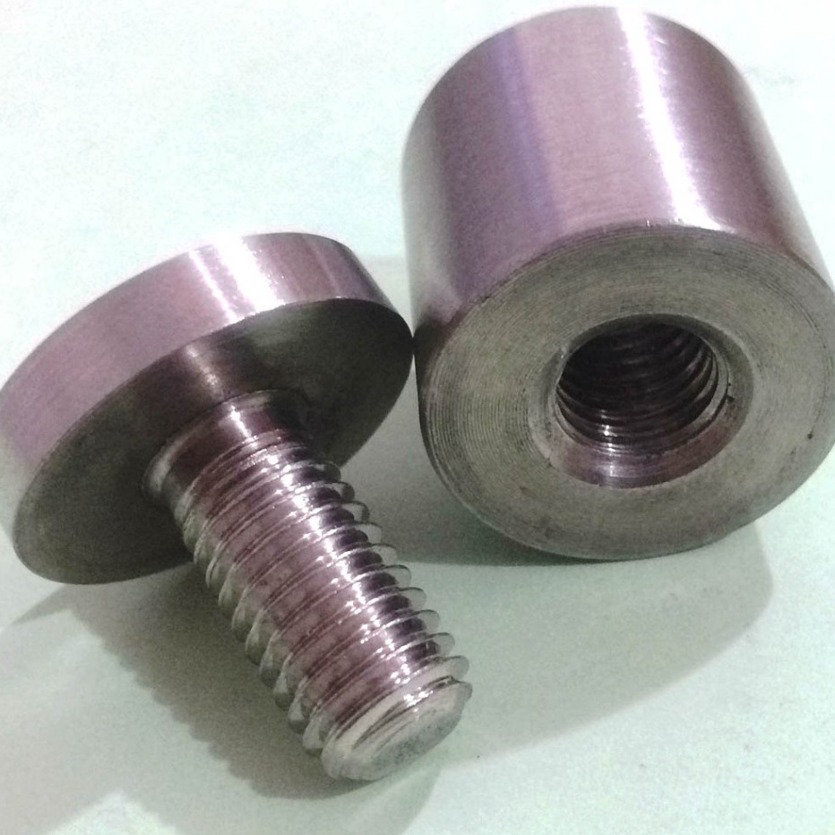 Jual Pen Iklan Solid Stainless 25 X 3 Mm Solid Advertising Glass Holder ...