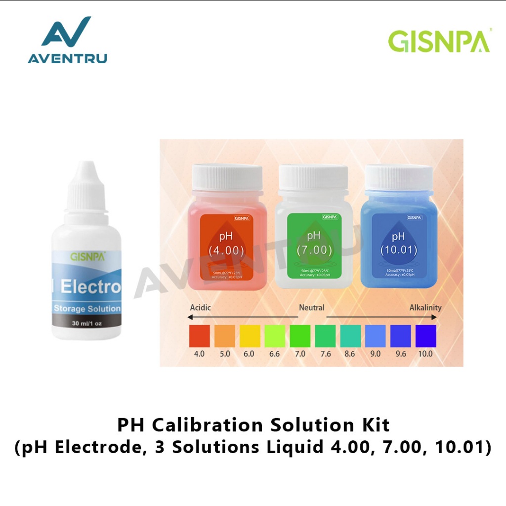 Jual Cairan Kalibrasi pH Buffer Electrode Elektroda Liquid Powder Bubuk PH Meter Calibration ...