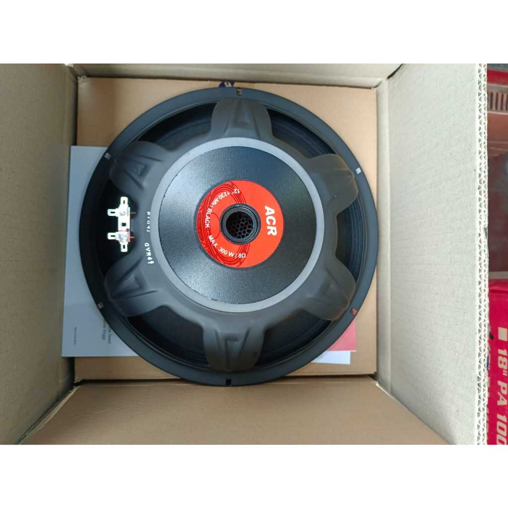 Jual Speaker 12 inch fullrange ACR PA 1230 black mk1 original | Shopee ...