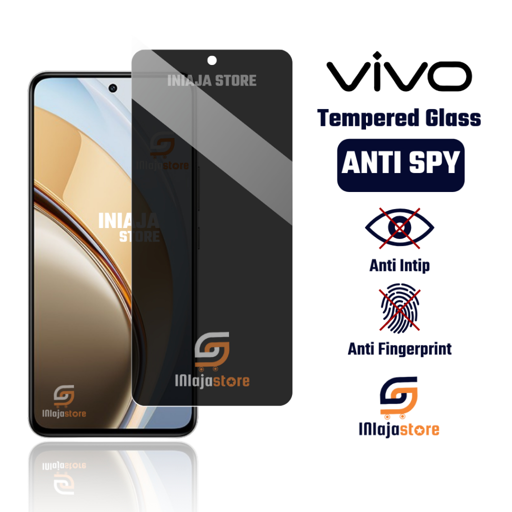 Jual Tempered Glass Anti Spy Vivo V50 Lite V40 Lite 4G V40 Lite 5G V40 SE 5G Anti Gores Anti ...
