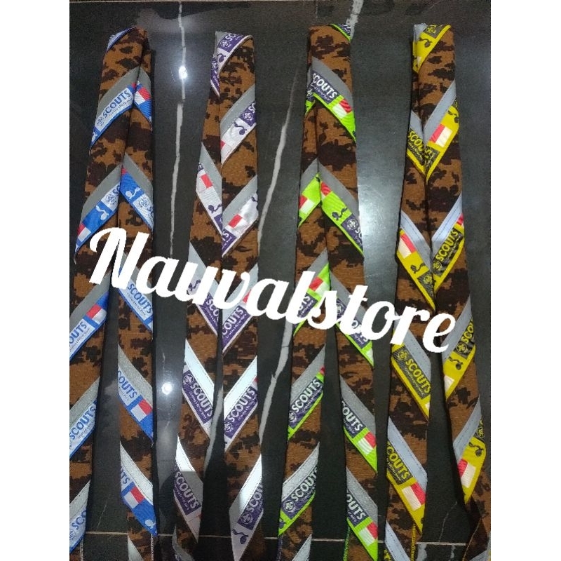 Jual Scraf pramuka loreng lis scout | Shopee Indonesia