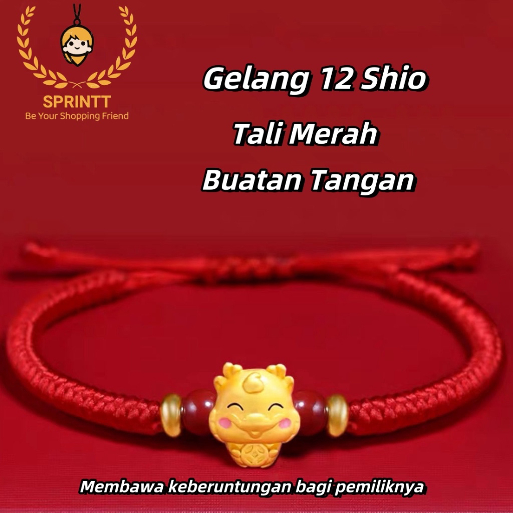 Jual [SPRINTT] SL008 Gelang 12 Shio Tali Merah Tali Hitam Gelang Tangan ...